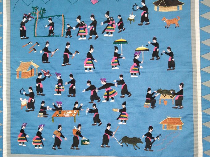 PUBLIC MUSEUM FEATURES HMONG STORY QUILT EXHIBIT - KSCJ 1360