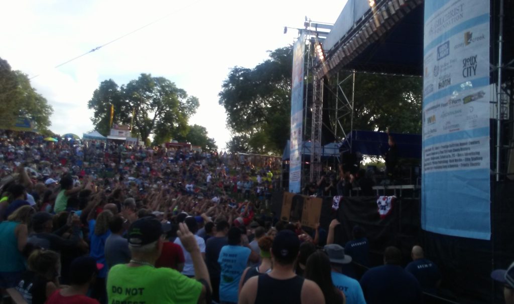 SATURDAY IN THE PARK CROWD RANKS AMONG BIGGEST EVER - KSCJ 1360