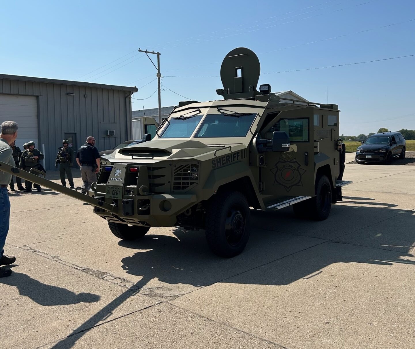 Plymouth County Bearcat Vehicle - KSCJ 1360