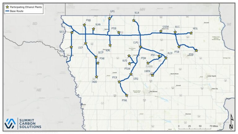 Summit cuts 200 miles from its proposed pipeline route - KSCJ 1360