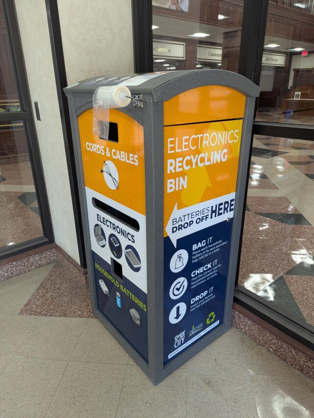 New Electronics Recycling Bin Now Available at City Hall - KSCJ 1360